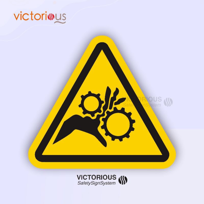 Jual Sticker Safety Sign K3 Standar ISO 7010 Simbol Bahaya Tangan ...