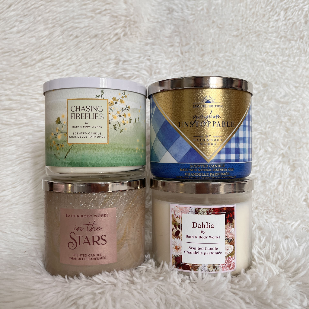 Jual SALE BBW Bath and Body Works Scented Candle 3 wicks lilin ...