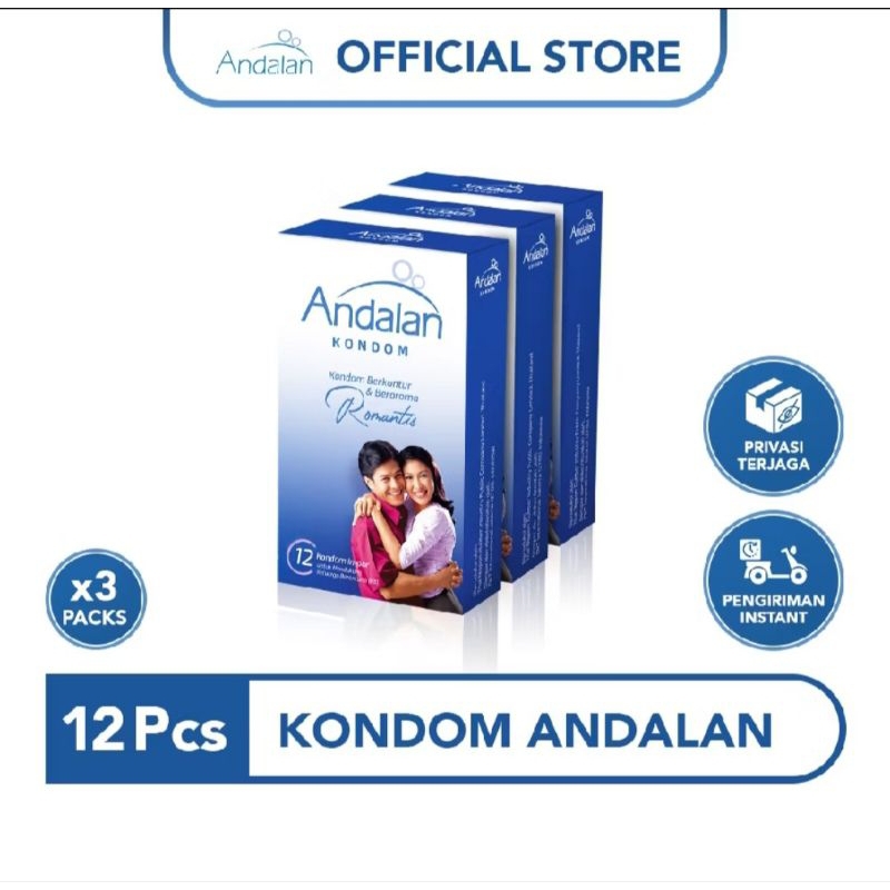 Jual PAKET KONDOM ANDALAN 12PC X 3 > PAKET PRIVASI | Shopee Indonesia