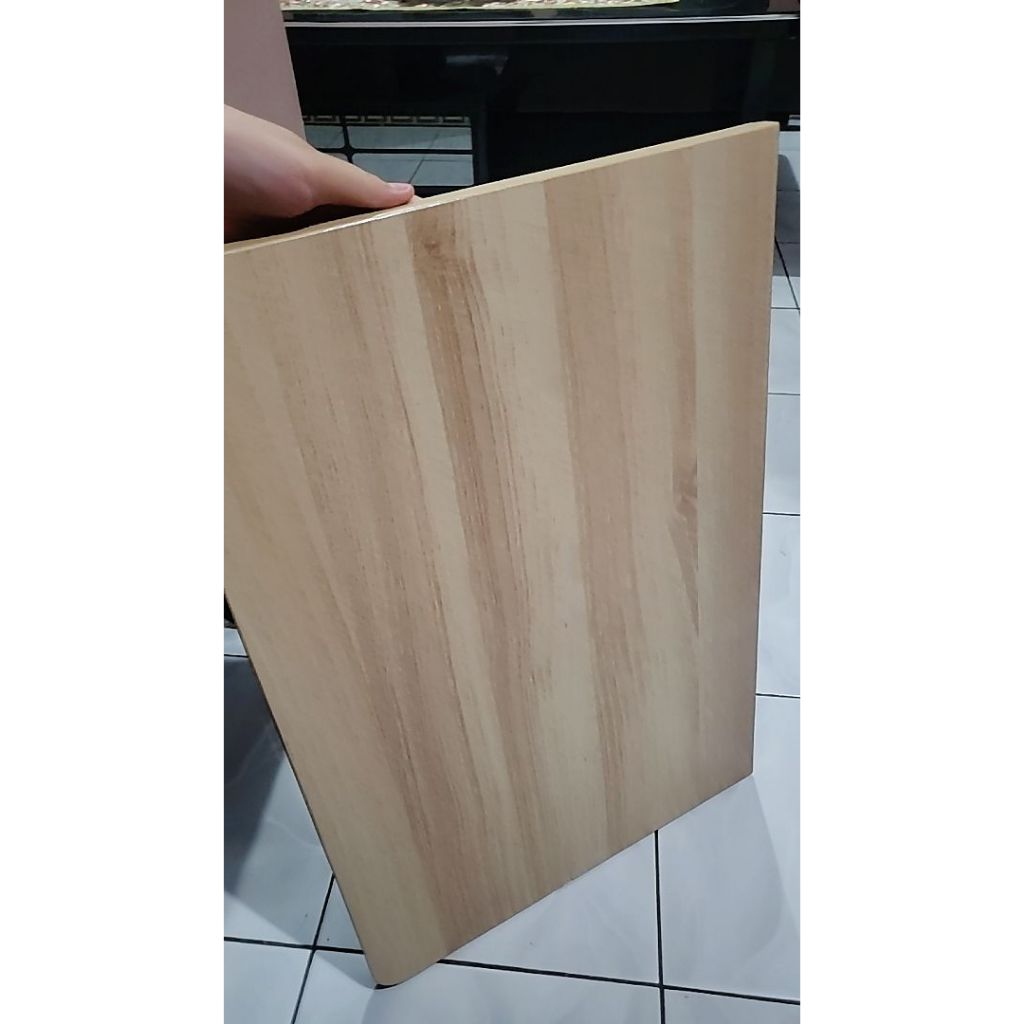 Jual Custom Konsumen Papan Meja Finishing Hpl Tebal 18mm tanpa siku ...