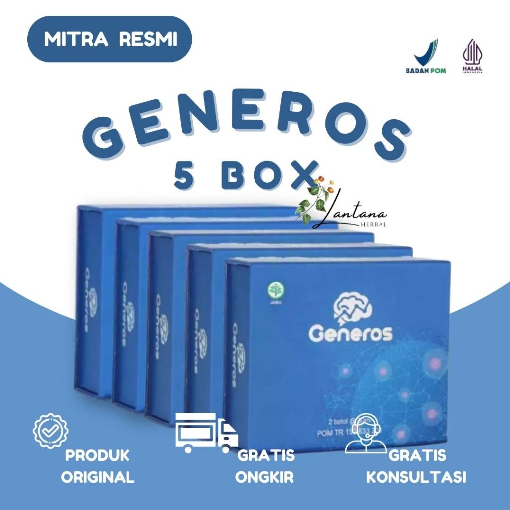 Jual Generos Multivitamin Menjaga Kesehatan Anak - 5 box | Shopee Indonesia