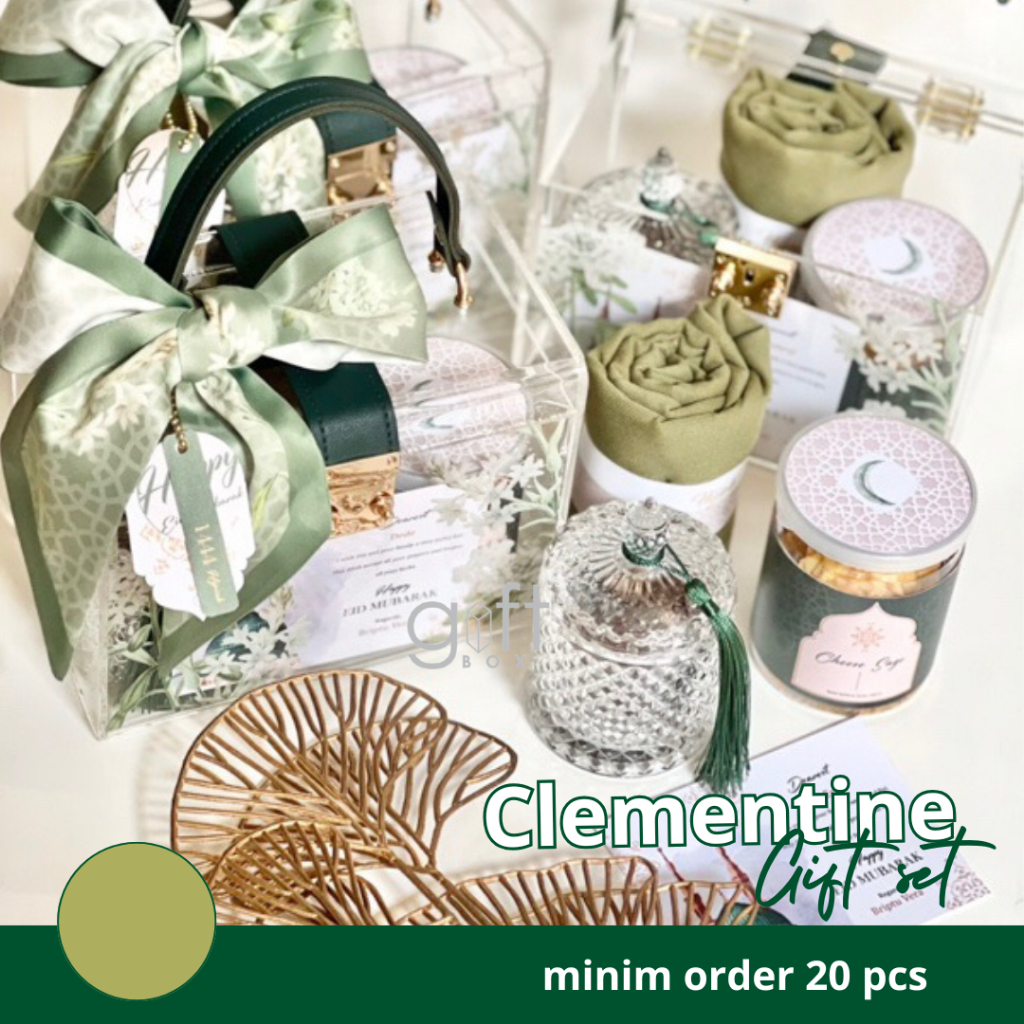 Jual CLEMENTINE GIFT SET / minim 20pc / Idul Fitri hampers 2025 / tas ...