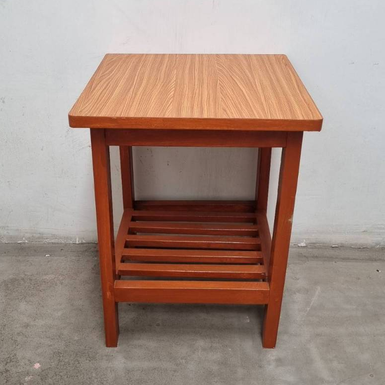 Jual Meja Teras / Meja Kafe / Meja Santai Kayu Minimalis Terjangkau ...