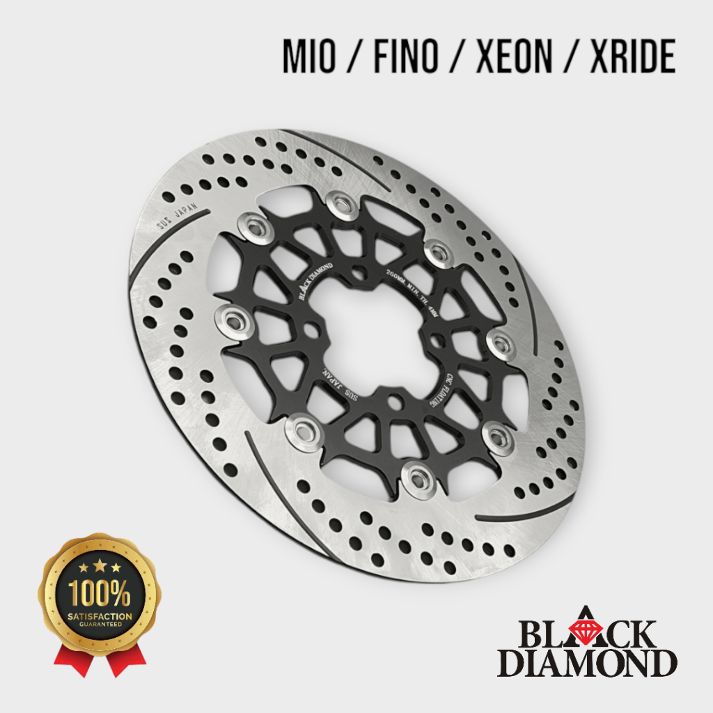 Jual Black Diamond - Disc Brake 260mm for Mio Fino Xeon Xride Piringan ...