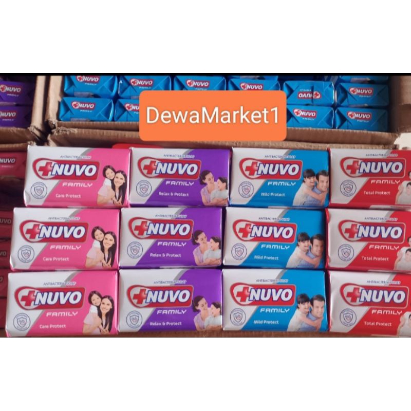 Jual 6PCS NUVO FAMILY SABUN MANDI BATANG 72g MIX VARIAN | Shopee Indonesia