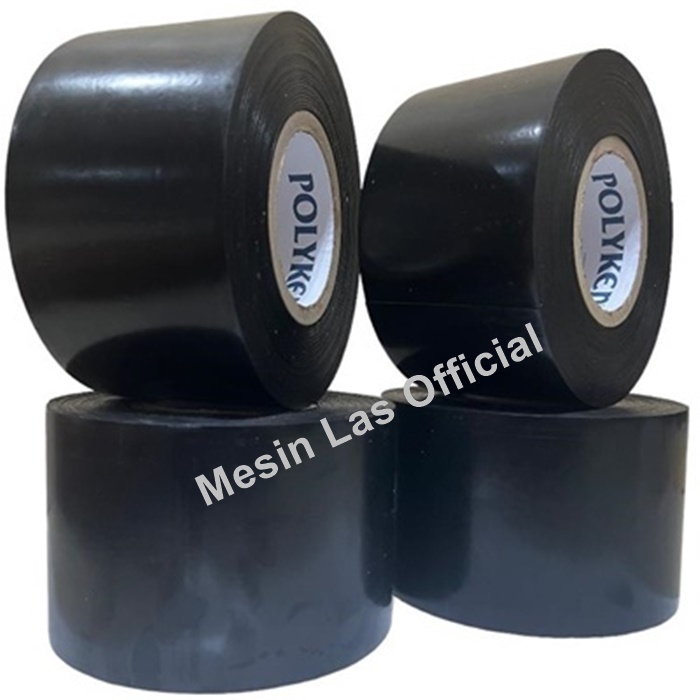 Jual Wrapping Pipa Polyken 980-20 Hitam 4 Inch x 100 Feet - Wrapping ...