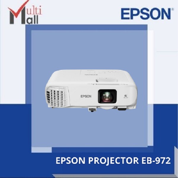 Jual EPSON PROJEKTOR EB-972 XGA LCD 4100 LUMENS | Shopee Indonesia