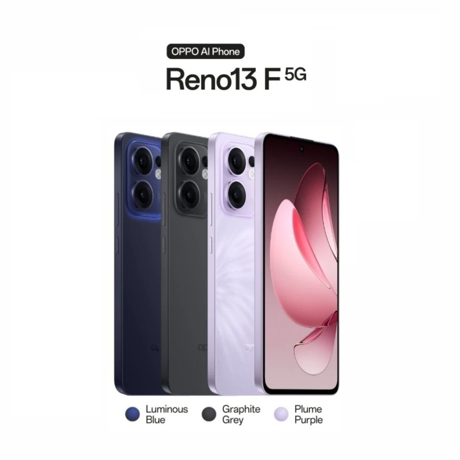 Jual OPPO Reno 13F 5G 8/256GB | 12/256GB 6.67 Inch Garansi Resmi ...