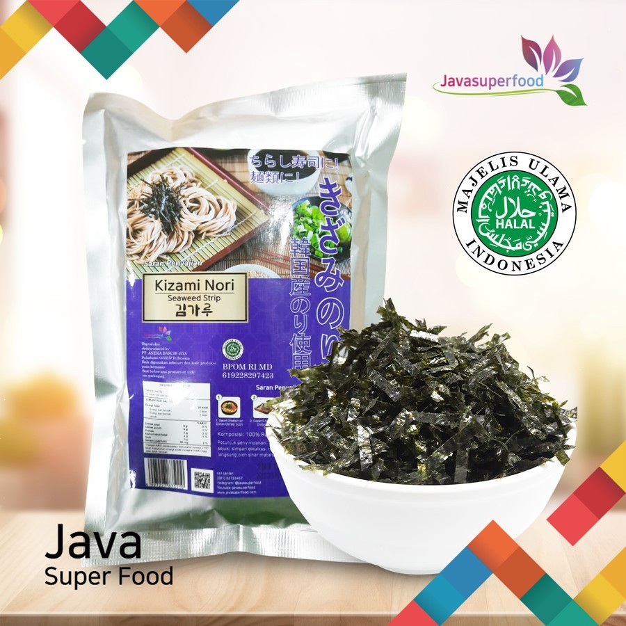 Jual Java Superfood Kizami Nori 10gr Shredded Nori Seaweed Strip ...