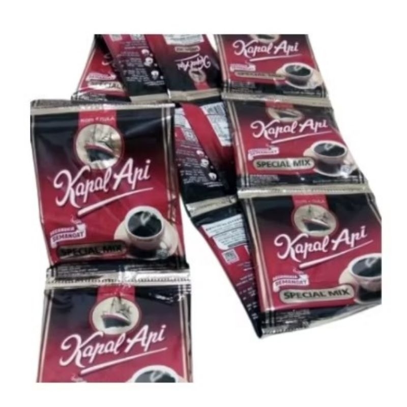 Jual Kopi kapal Api Special Mix kopi plus gula kapal api 25gr isi 10pcs ...