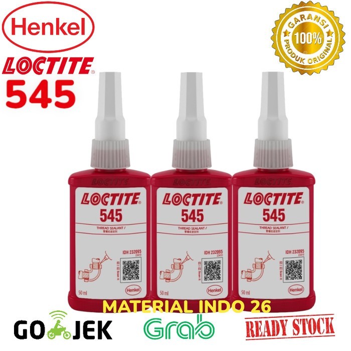 Jual LEM THREAD SEALANT 545 50ML ORIGINAL | Shopee Indonesia