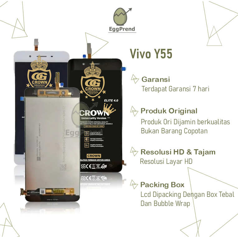 Jual LCD TOUCHSCREEN VIVO Y55 Y55S ORIGINAL | Shopee Indonesia