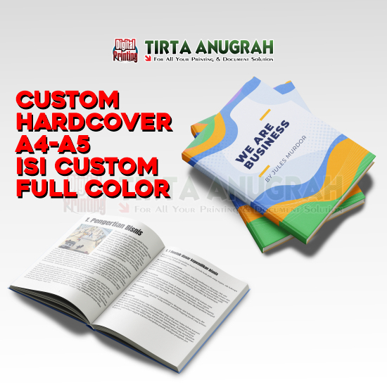 Jual HARDCOVER A4-A5 CUSTOM ISI FULL COLOR | Shopee Indonesia