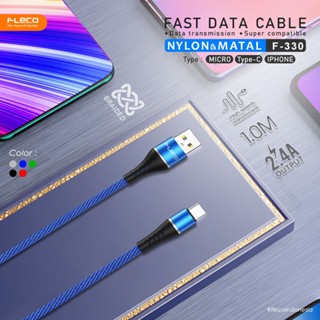 Jual Kabel Data Fast Charging Micro / Iphone / type C 3.1A USB F-330 ...