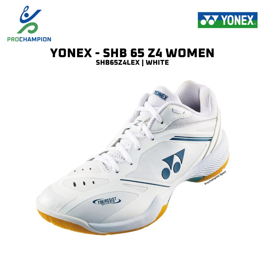 Jual Sepatu Badminton Yonex SHB65Z4LEX SHB 65 Z4 Women White | Shopee ...