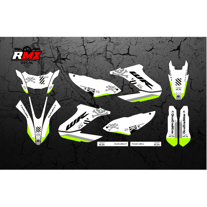 Jual DECAL WR 155 R FULLBODY (012) DEKAL STIKER WR155 BIRU HITAM, MERAH ...