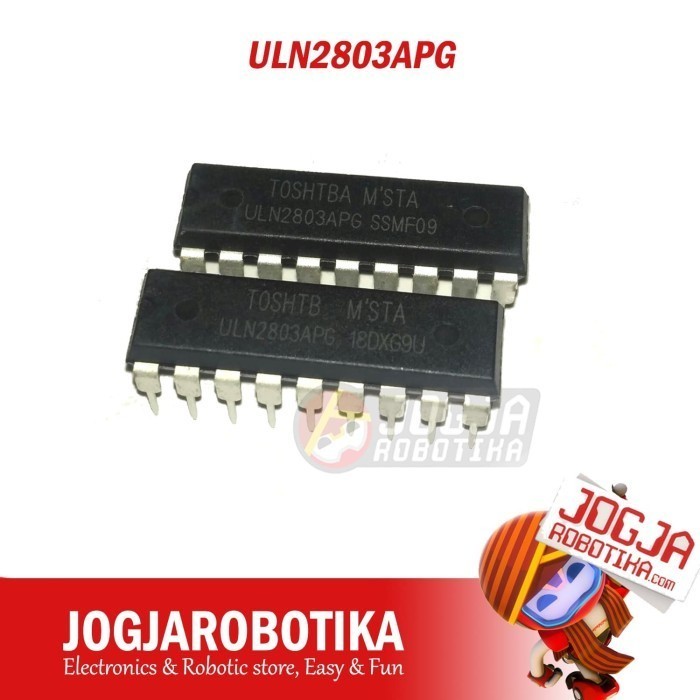 Jual ULN2803 ULN 2803 APG ULN2803APG DIP-18 8 Channel Darlington Driver IC | Shopee Indonesia