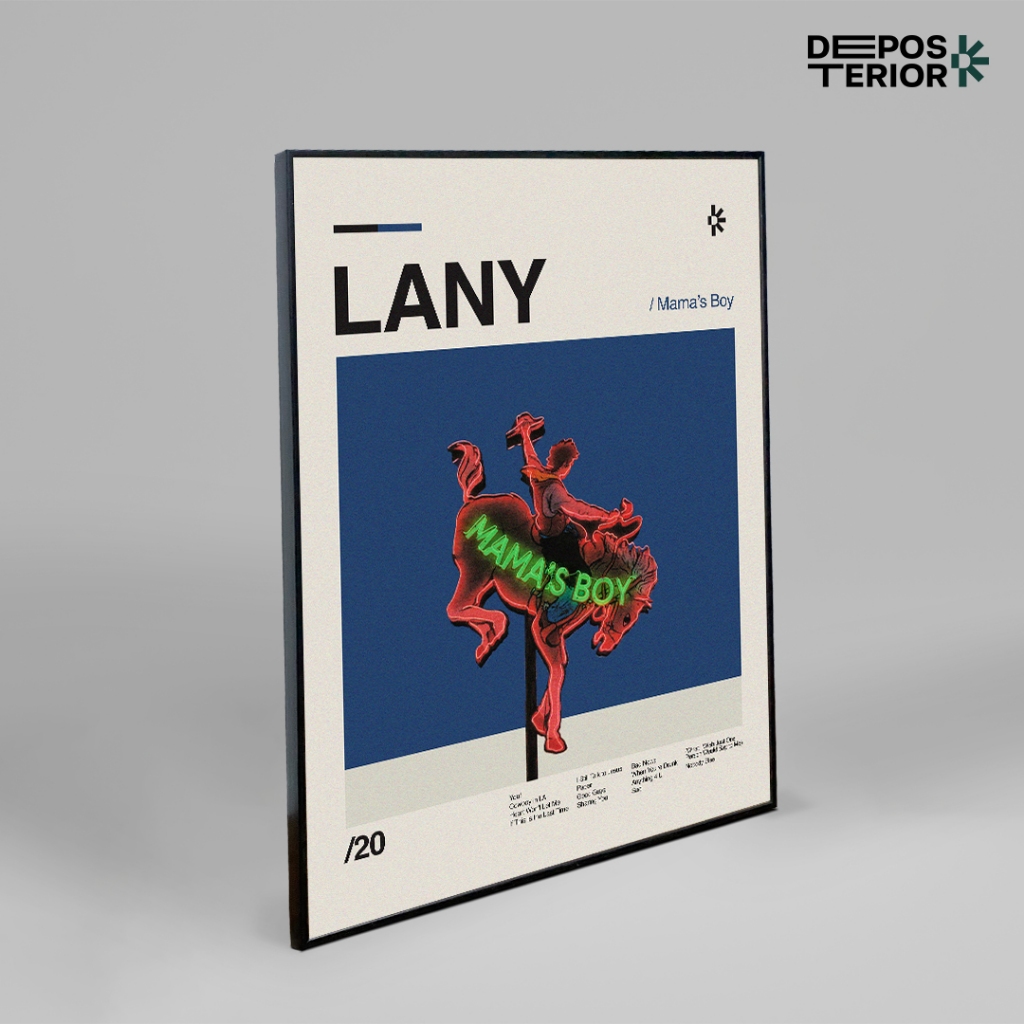 Jual Poster LANY - Mama's Boy Album Frameblock | Shopee Indonesia