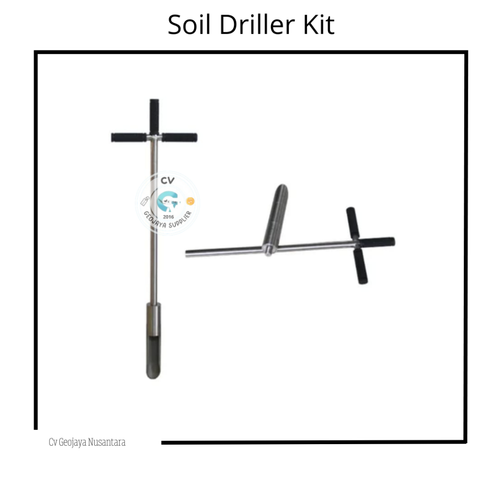 Jual Soil Driller kit _ Bor Sample Tanah - Sampling Kit Stainless Steel ...