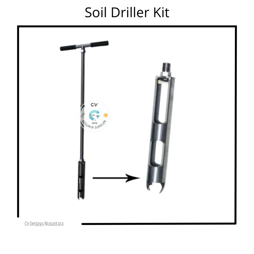 Jual Soil Driller kit _ Bor Sample Tanah - Sampling Kit Stainless Steel ...