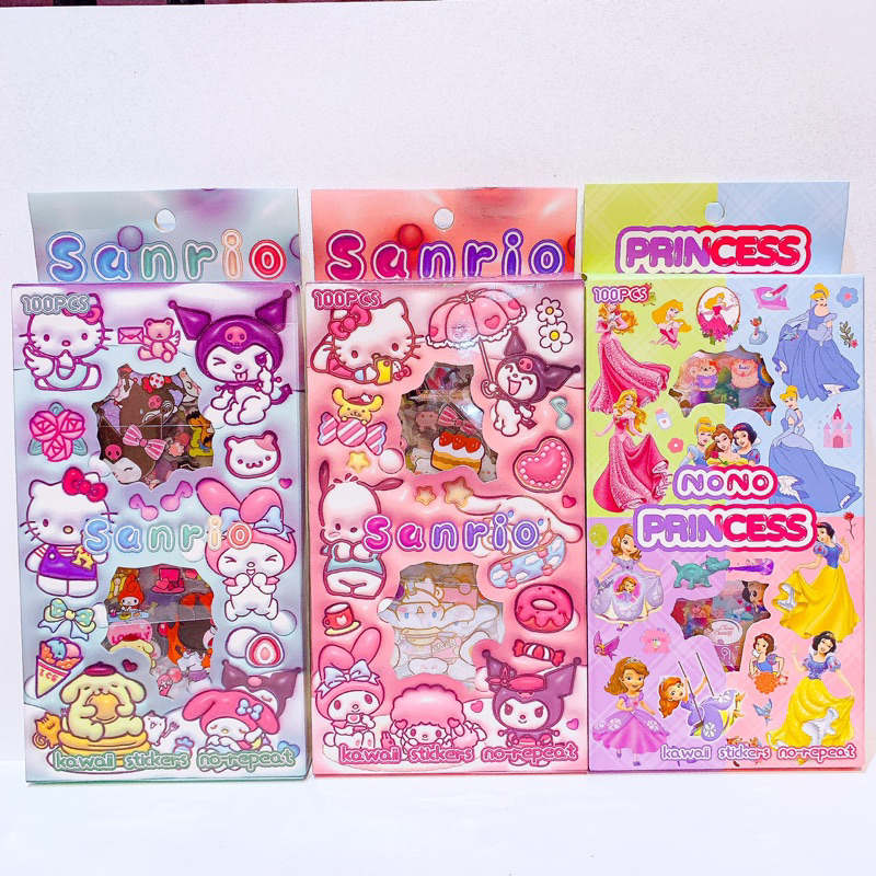 Jual STIKER BOX ANTI AIR MAINAN ANAK EDUKASI ISI 100 LEMBAR STIKER ...