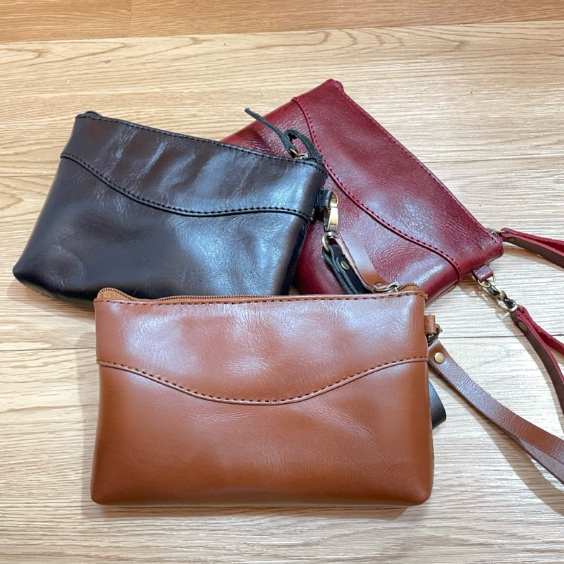 Jual Kian Pouch Kulit Asli - koleksitasku88 | Shopee Indonesia