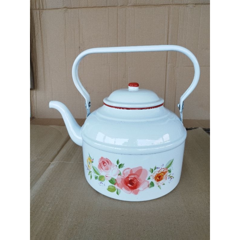 Jual TEKO JADUL JUMBO 5Liter/ceret 24cm/kettel/TEAPOT Wadah | Shopee ...