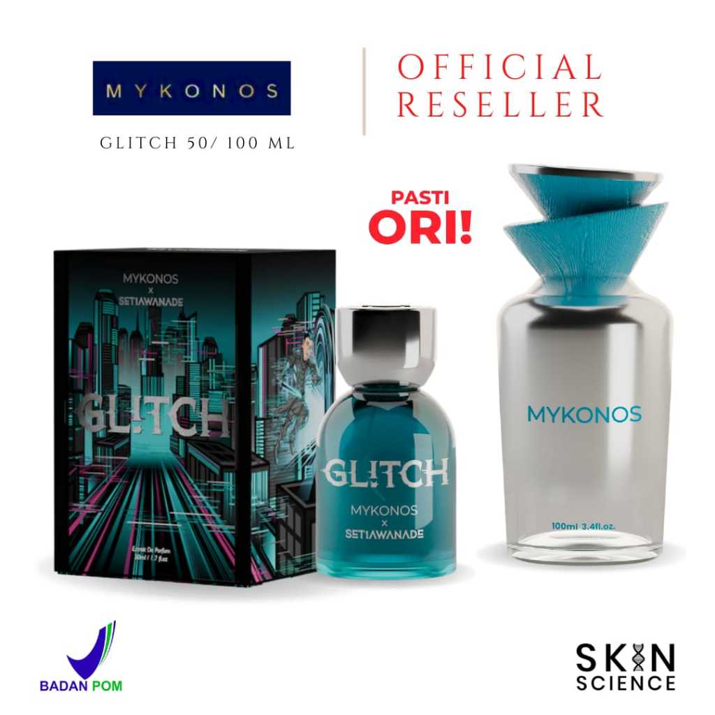 Jual MYKONOS x Setiawan Ade Glitch Extrait De Parfum 50 / 100 ML For ...