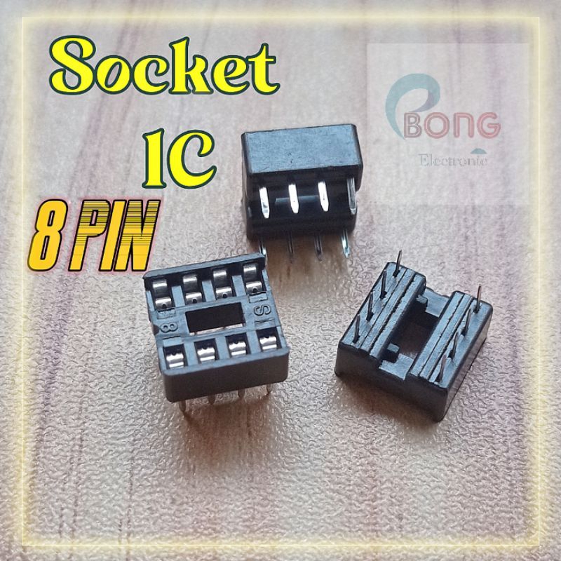 Jual Socket / Soket IC 8 Pin Dip | Shopee Indonesia