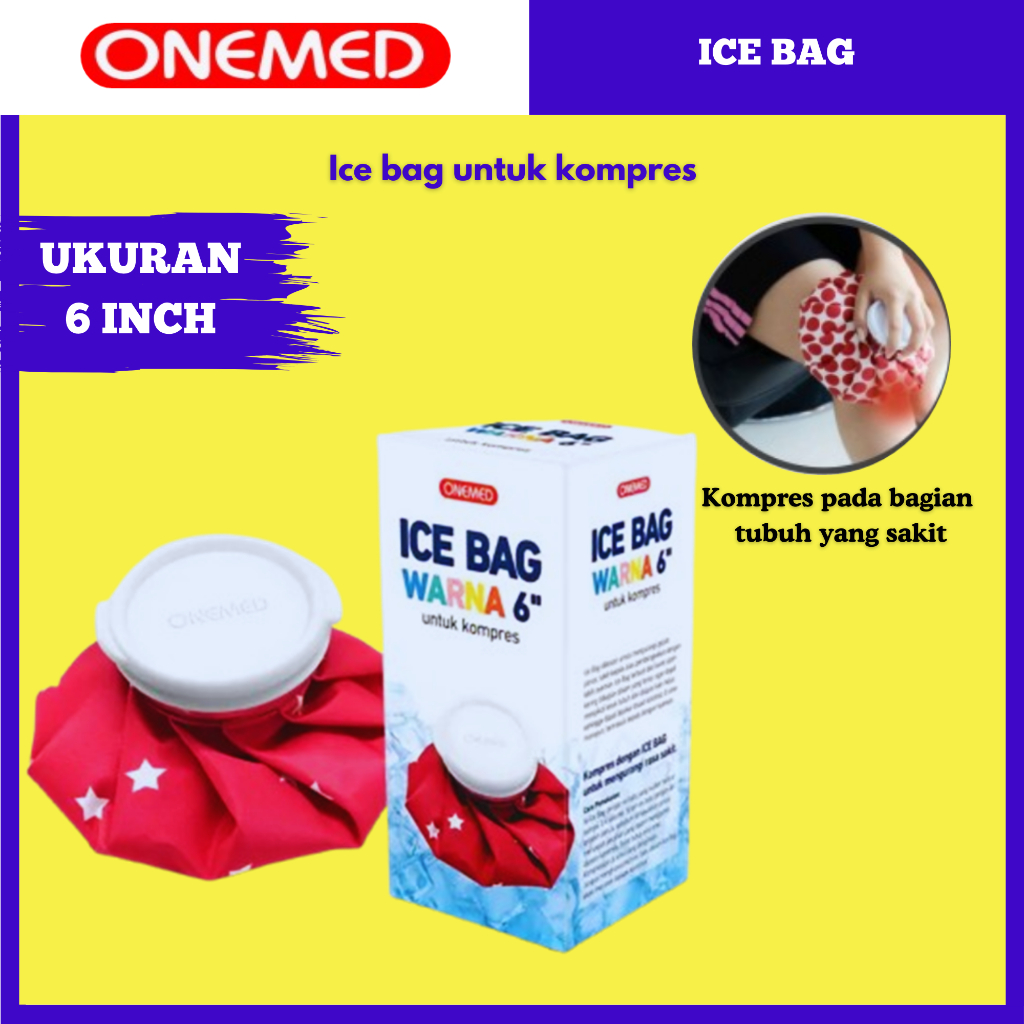 Jual Ice Bag Onemed Kantong Kompres Es 6 inch | Shopee Indonesia
