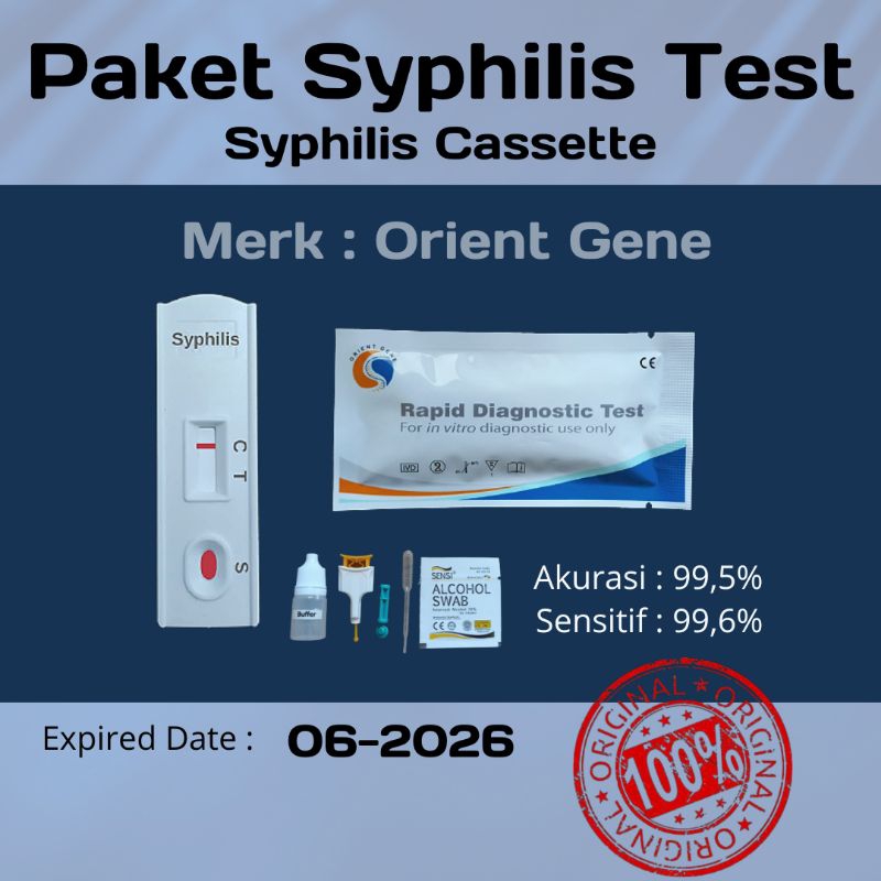 Jual TP Sifilis Card Test - Tes Syphilis 1 pcs/set | Shopee Indonesia