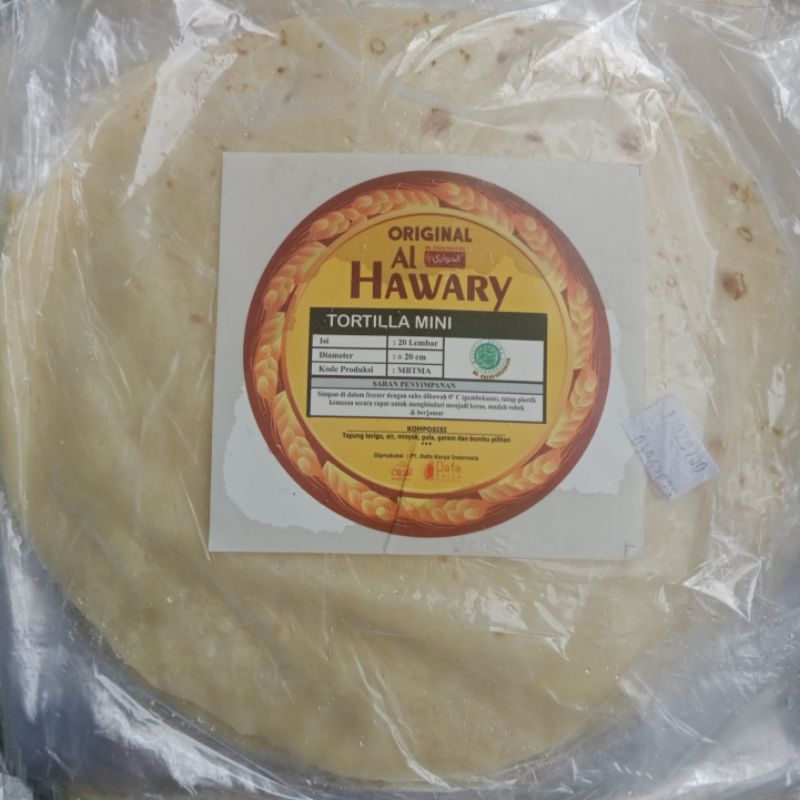 Jual Tortilla 20cm isi 10 dan 5 lembar kulit kebab sale termurah ...