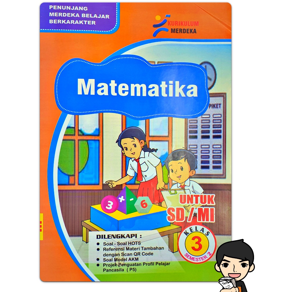 Jual BUKU LKS MATEMATIKA SD KELAS 3 SEMESTER 2 KURIKULUM MERDEKA KURMER 2024-2025 | PUTRA ...