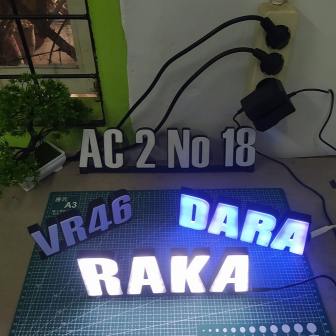 Jual Lampu Hias LED Tulisan Custom | Shopee Indonesia