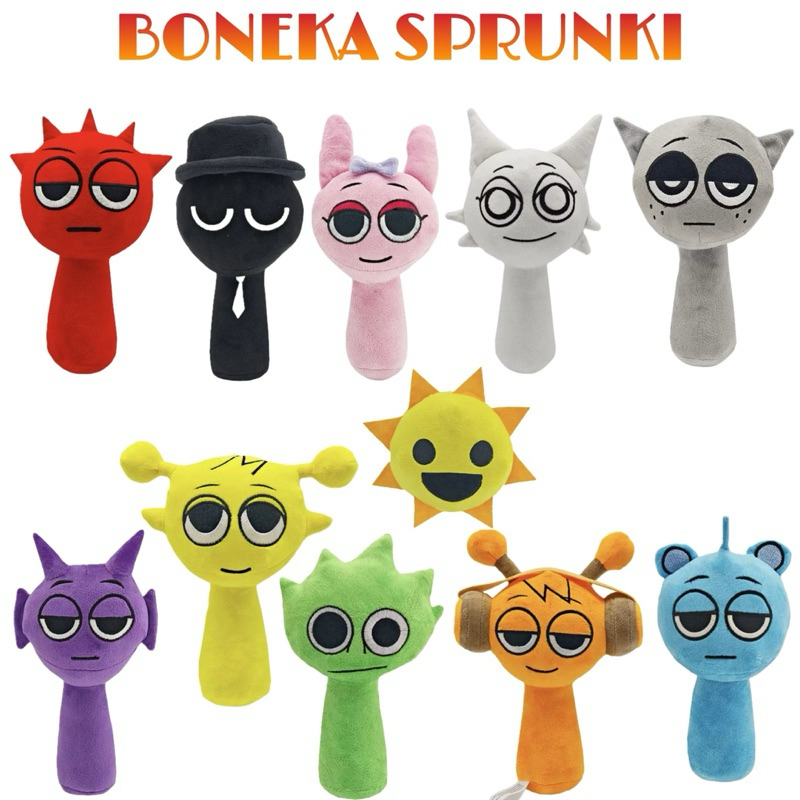 Jual 40cm Boneka Sprunki horror game bahan lembut plush toys | Shopee ...
