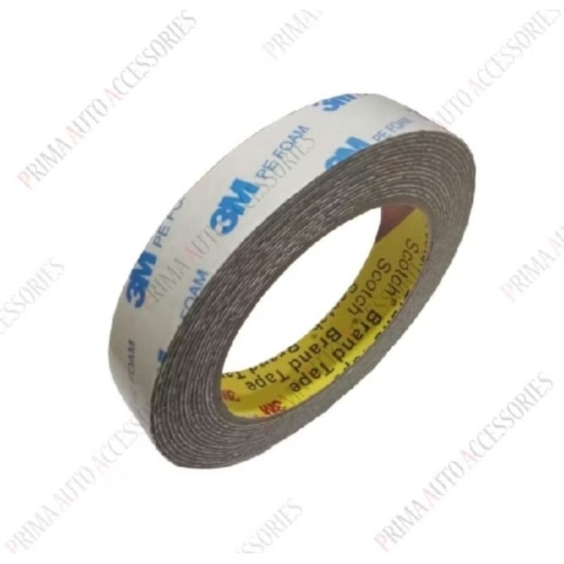 Jual Perekat Double Tape 3M Pe Foam Solasi Busa BB 20mm x 4meter ...