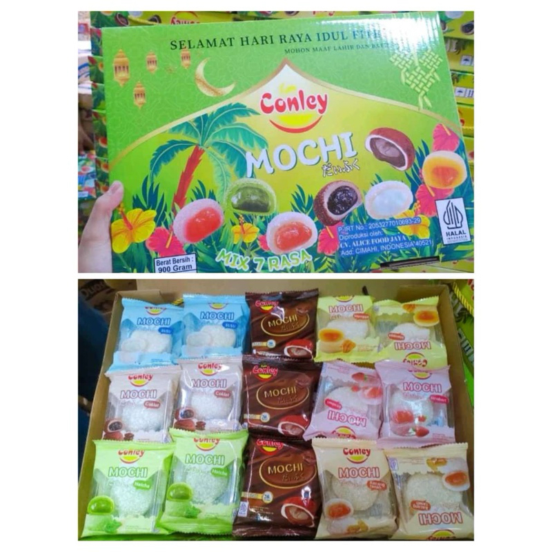 Jual Mochi mix rasa 1 box isi 30 edisi hampers lembaran | Shopee Indonesia