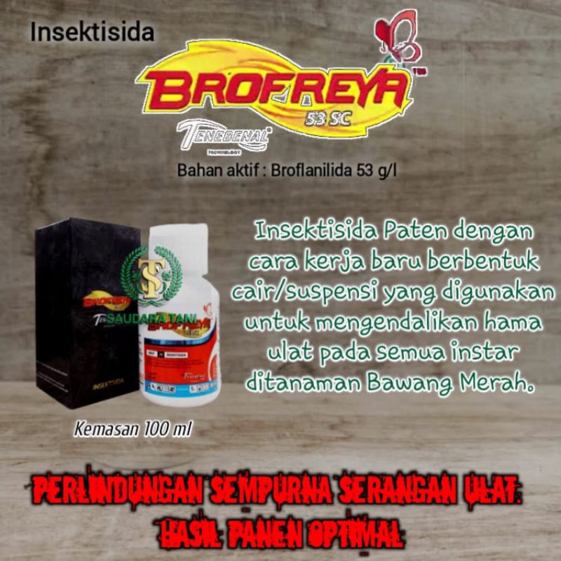 Jual brofreya 53 sc insektisida isi 100 ml bonus kaos | Shopee Indonesia