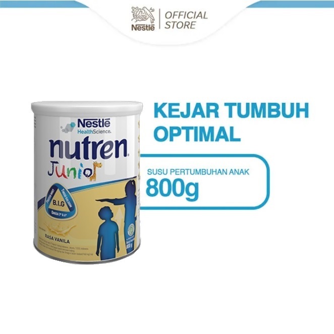 Jual NUTREN JUNIOR 800 gr Susu untuk anak usia 1-10 tahun dari NESTLE ...