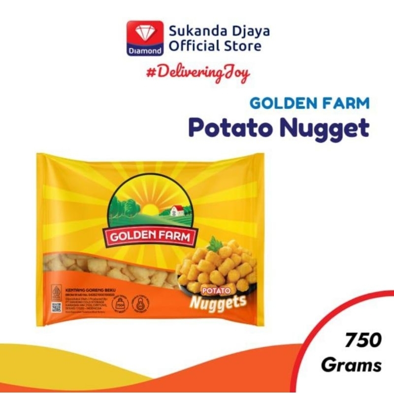 Jual golden farm potato nugget 750 gram | Shopee Indonesia