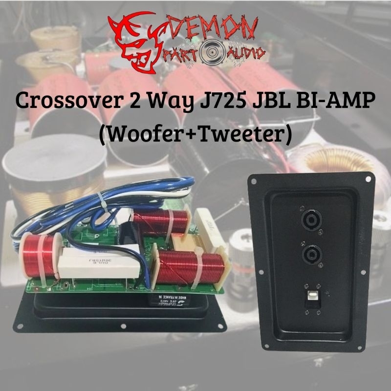 Jual Crossover 2 Way J725 JBL BI-AMP (Woofer+Tweeter) | Shopee Indonesia