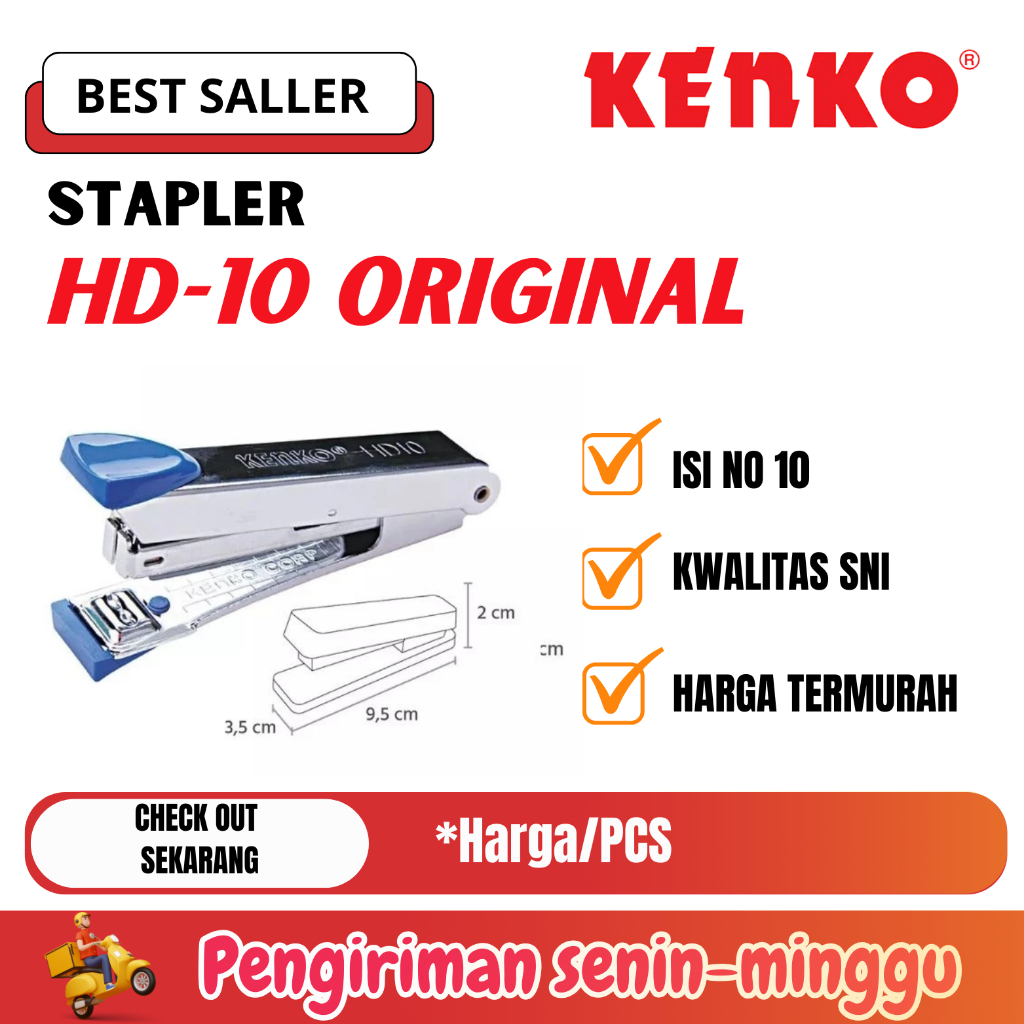 Jual Stapler Hd 10 Kenko Staples | Shopee Indonesia