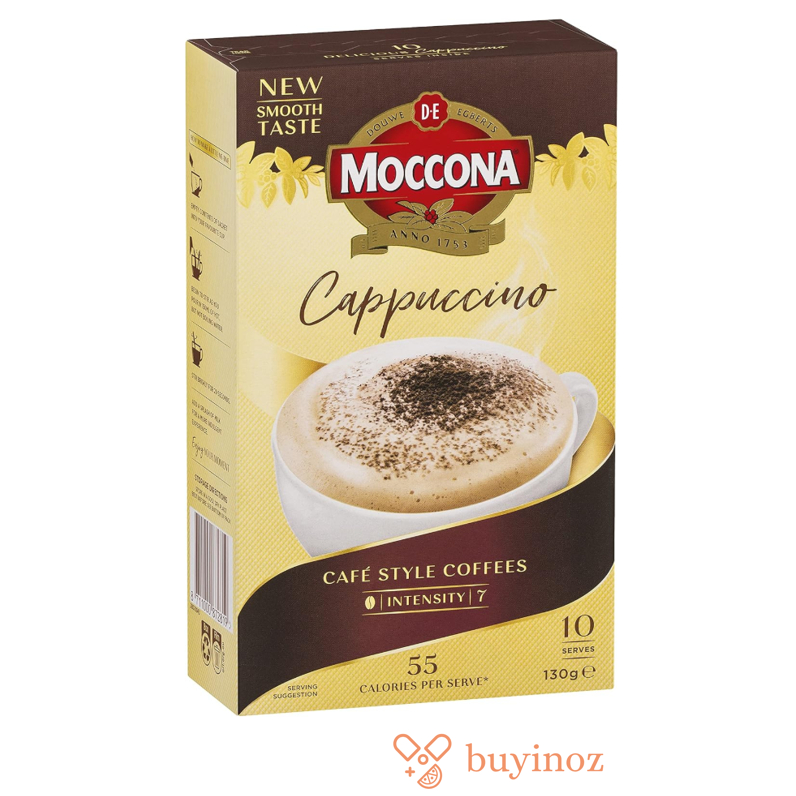 Jual Moccona Cafe Classics Cappuccino Coffee Sachets 10 pack | Shopee Indonesia