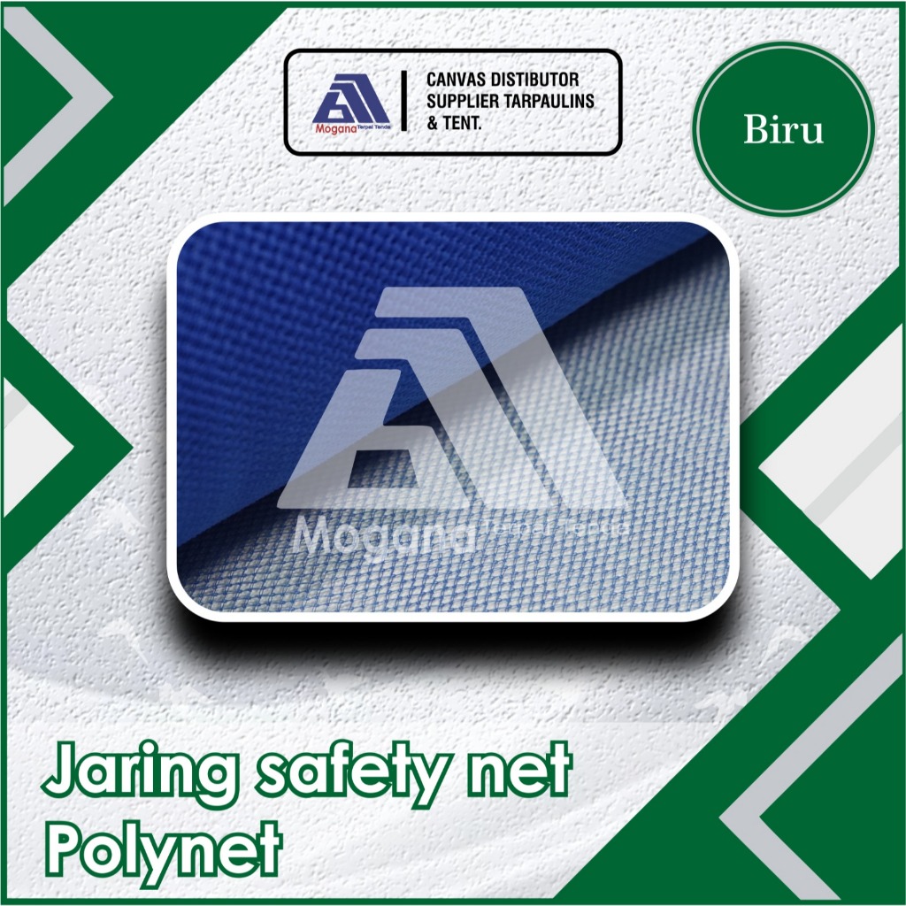 Jual Jaring Safety net Polynet Pengaman proyek Include LIST + RING ...