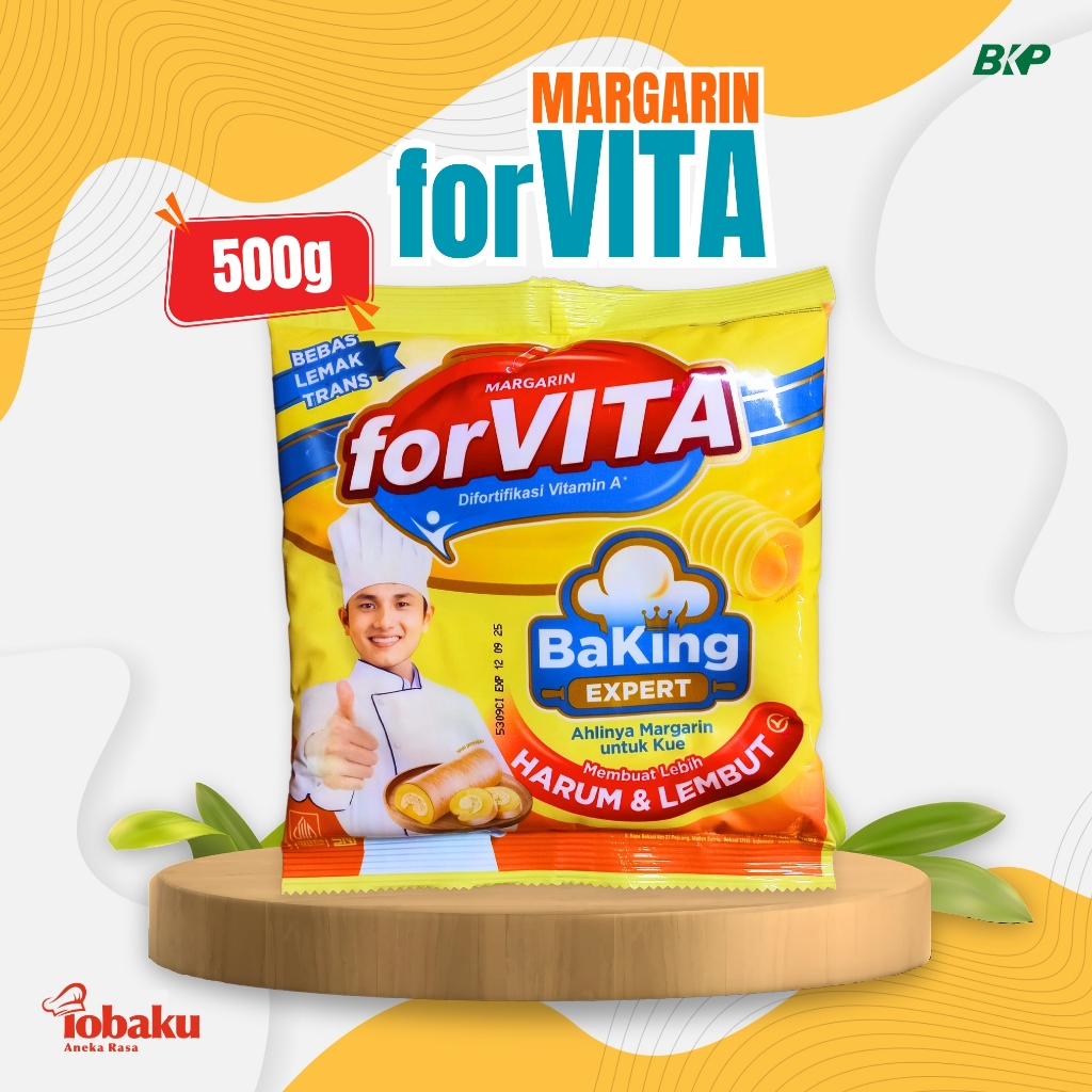 Jual forVITA Margarine 500g Sachet Baking Expert | Shopee Indonesia