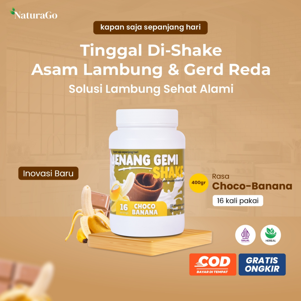 Jual Jenang Gemi Shake - Minuman Sehat Ekstrak Pati Umbi Garut Pereda ...