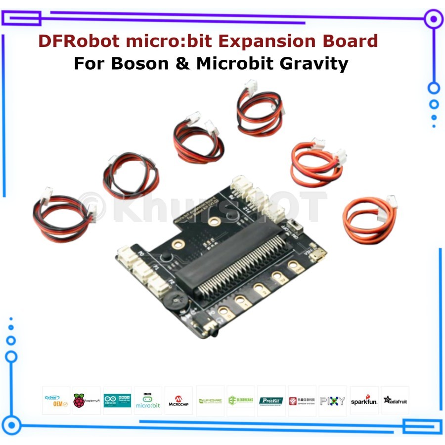 Jual DFRobot micro:bit Expansion Board for Boson dan Microbit Gravity | Shopee Indonesia