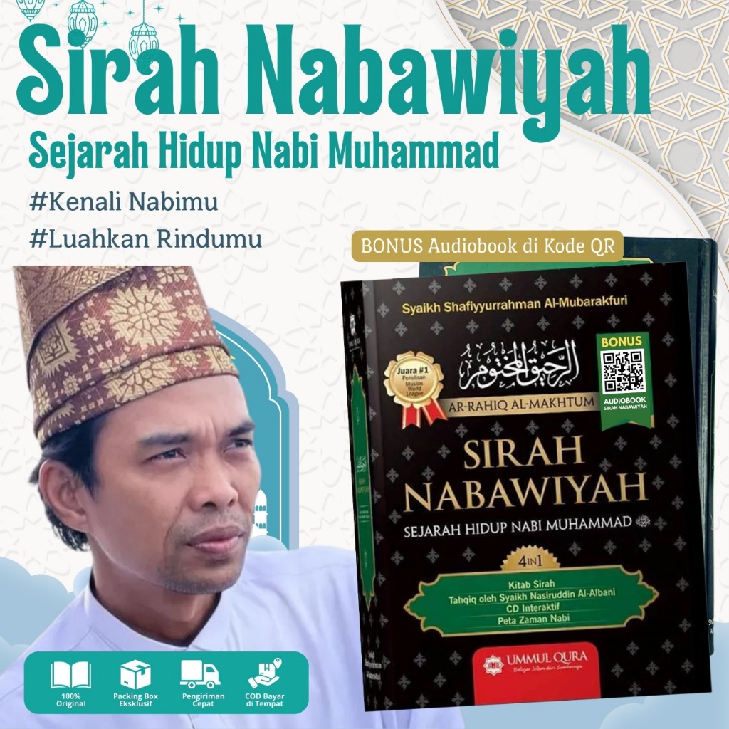 Jual [TERLARIS] Sirah Nabawiyah ORI Siroh Rasulullah Karya Syaikh ...