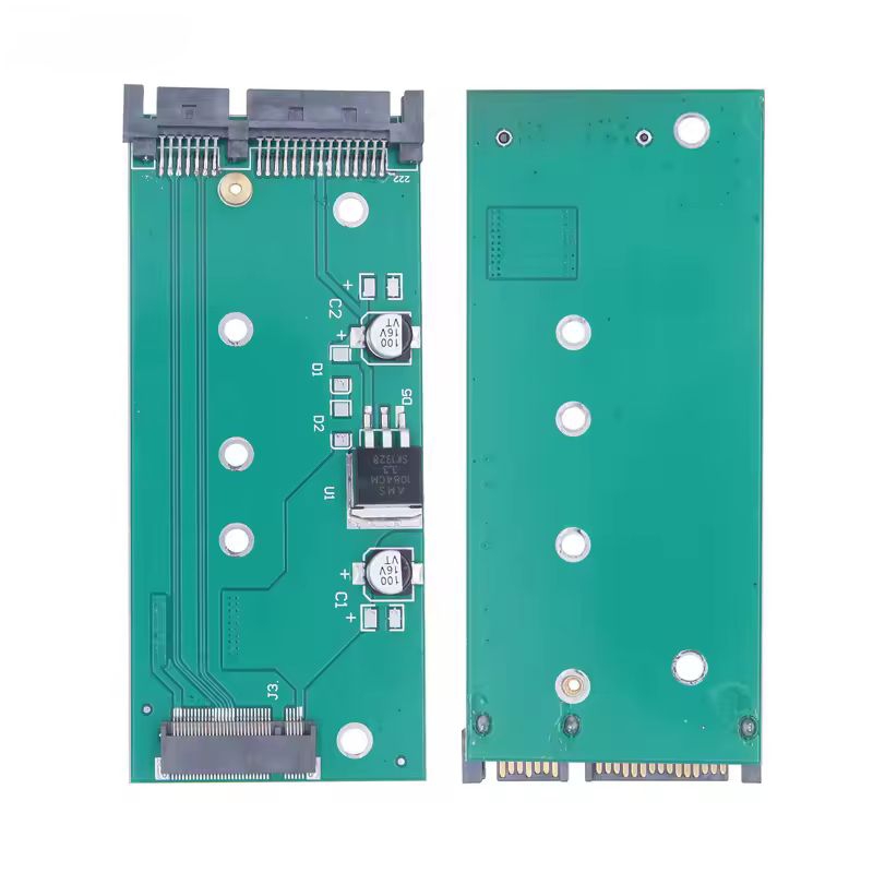 Jual M2 M.2 Sata Ngff to Sata Adapter Card Konverter Converter SSD 6 ...