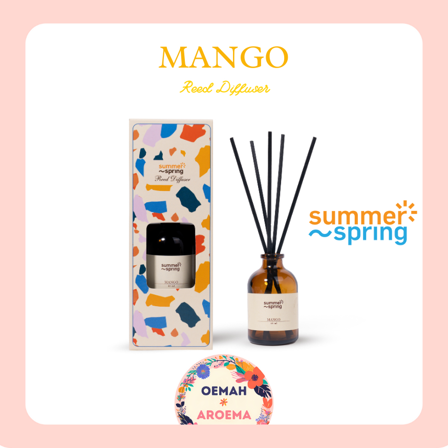 Jual Summerspring Mango Pengharum Ruangan Reed Diffuser Aroma Mangga Aromaterapi 40ml | Shopee ...